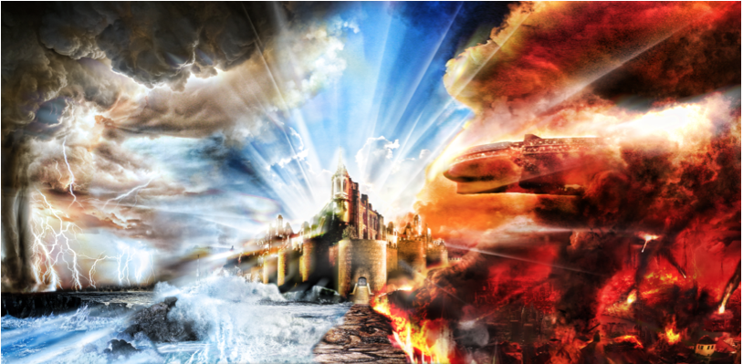 All Things Come About by Strife – Between Fire and Water